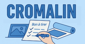 Cromalin : l'épreuve papier de contrôle des couleurs (avant)